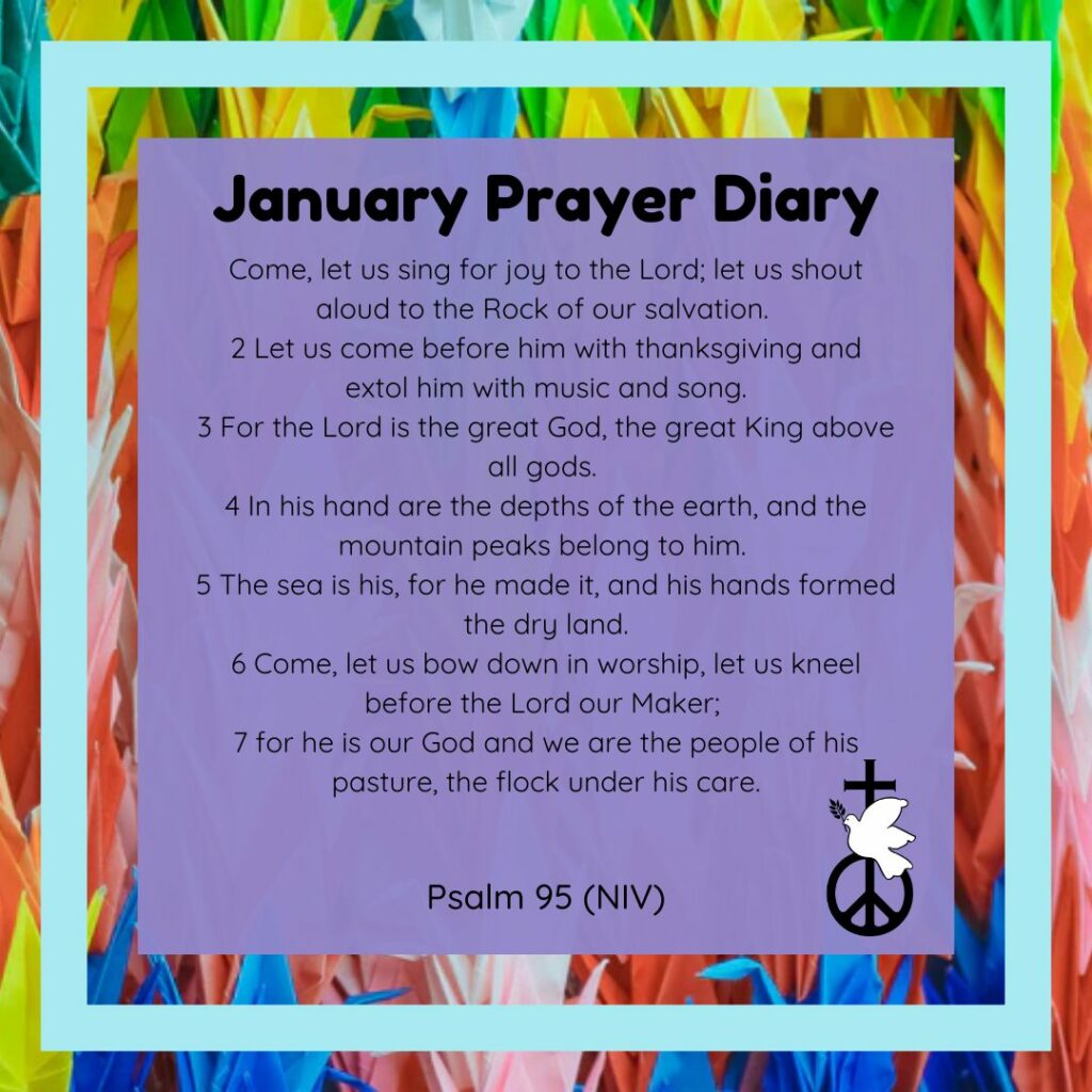 Christian CND Prayer Diary – January 2025 – Christian Campaign for ...